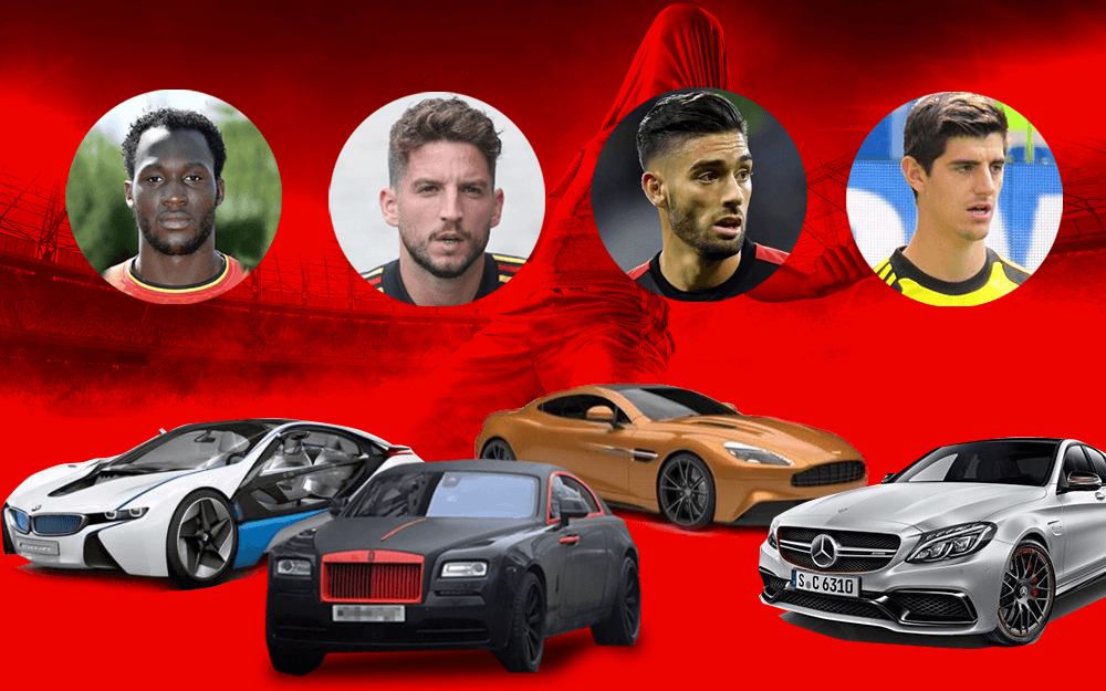 Coupe du monde de foot : en quoi roulent les Diables Rouges?